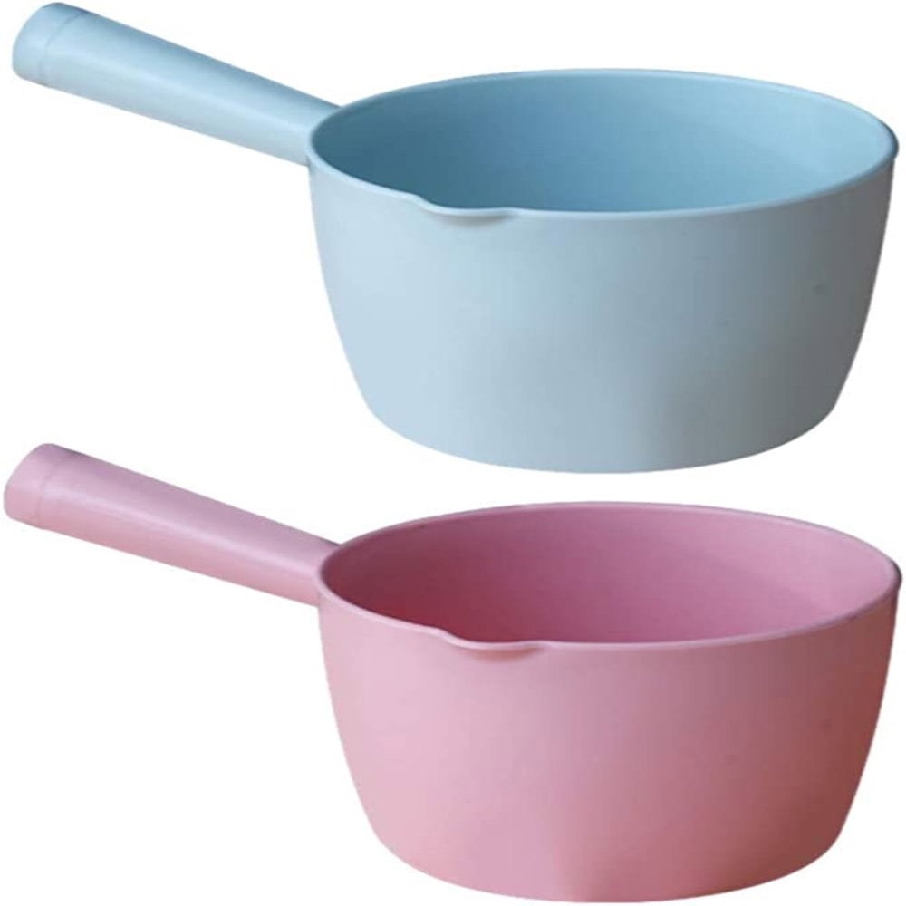 Chok 2Pcs Plastic Water Ladles Kitchen Water Spoon Scoop Bath Ladle ...