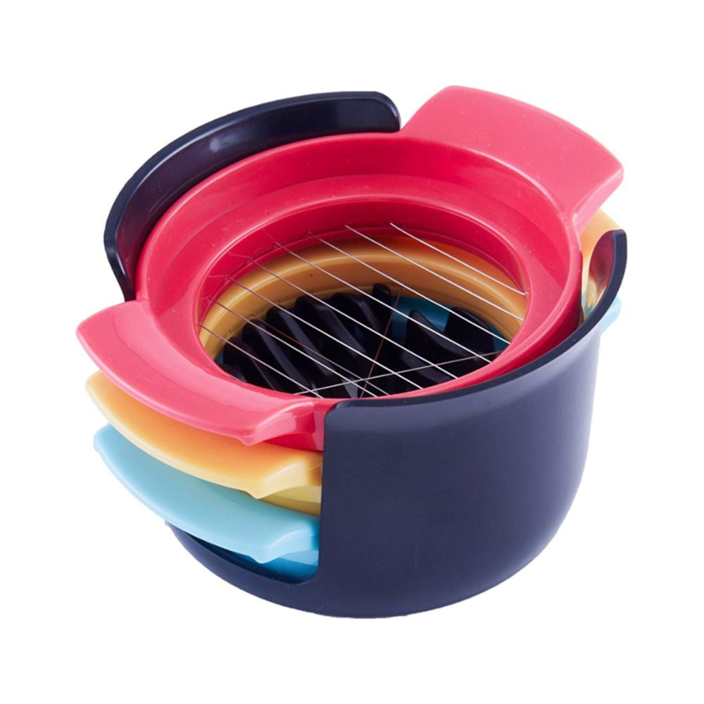 Chok 3 in 1 Egg Slicer for Hard Boiled Eggs , 304 Stainless Steel Wires ...