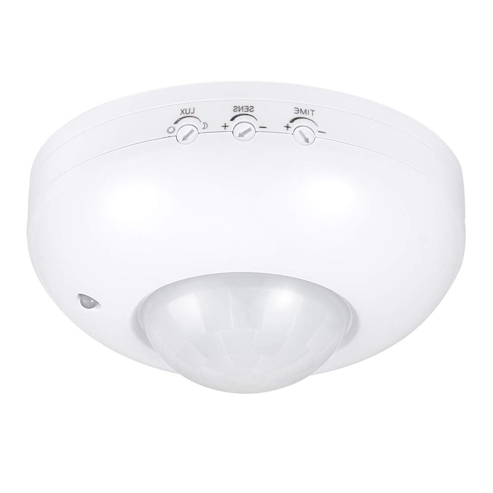 Chok 360 Degree Ceiling Mount Occupancy Sensor, 110-240V PIR Motion ...
