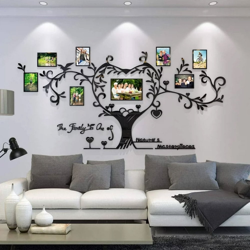 Chok 3D Wall Stickers - DIY Wall Decal Family Sticker Murals Wall for ...