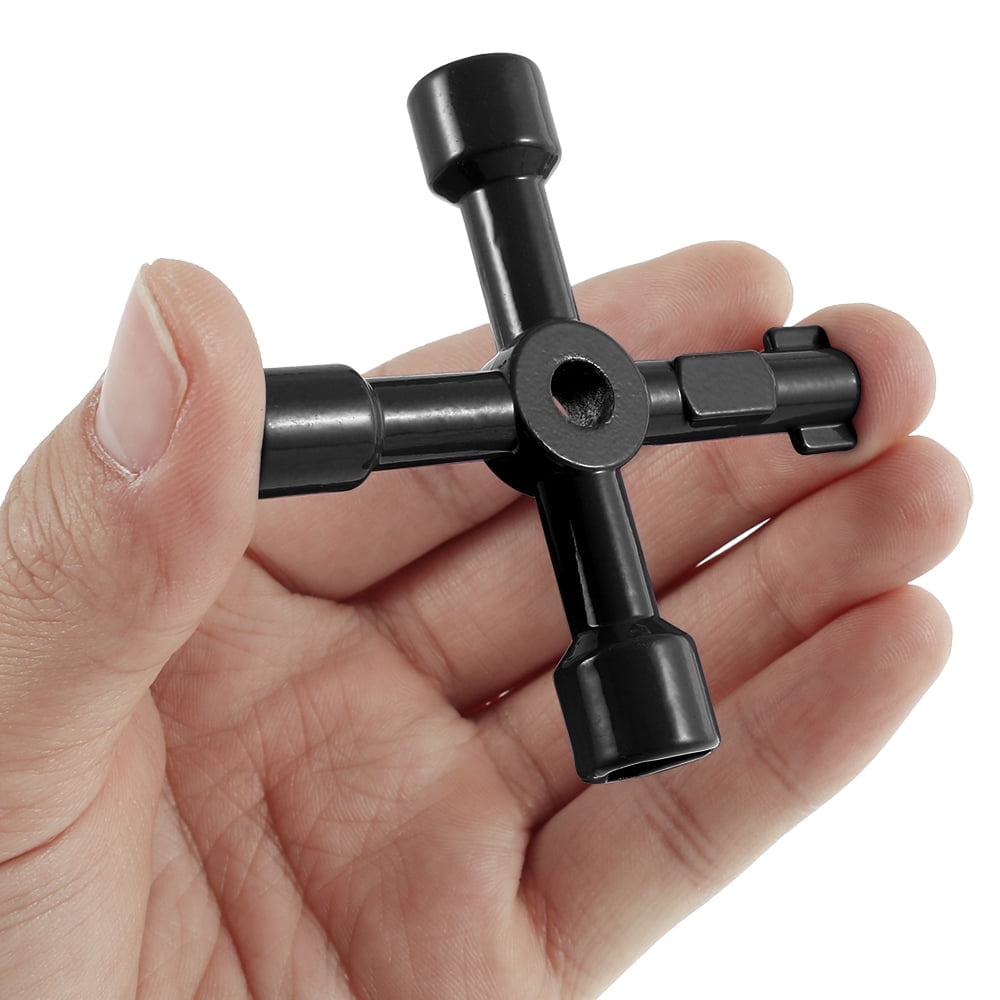 Chok 4 Way Utility Key for Electric Gas Meter Cabinet Multi-function ...