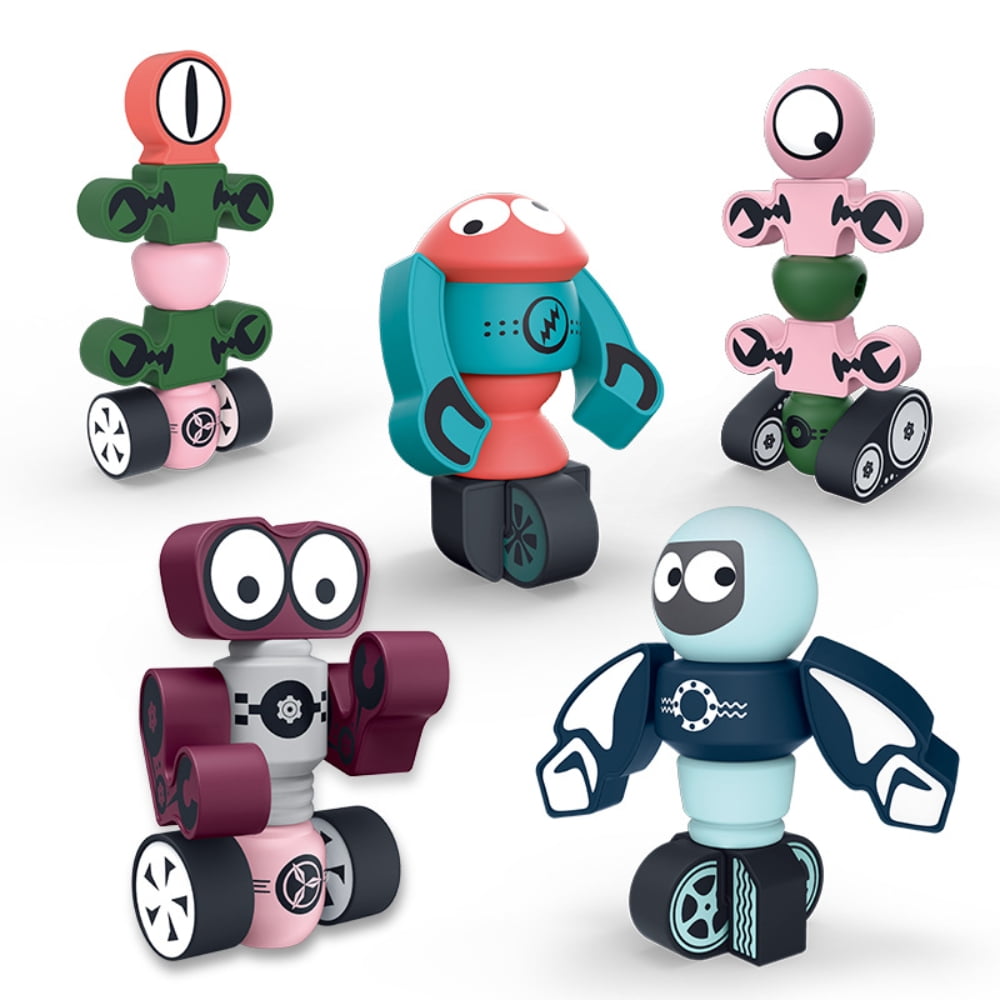 Magnetic Robot Blocks