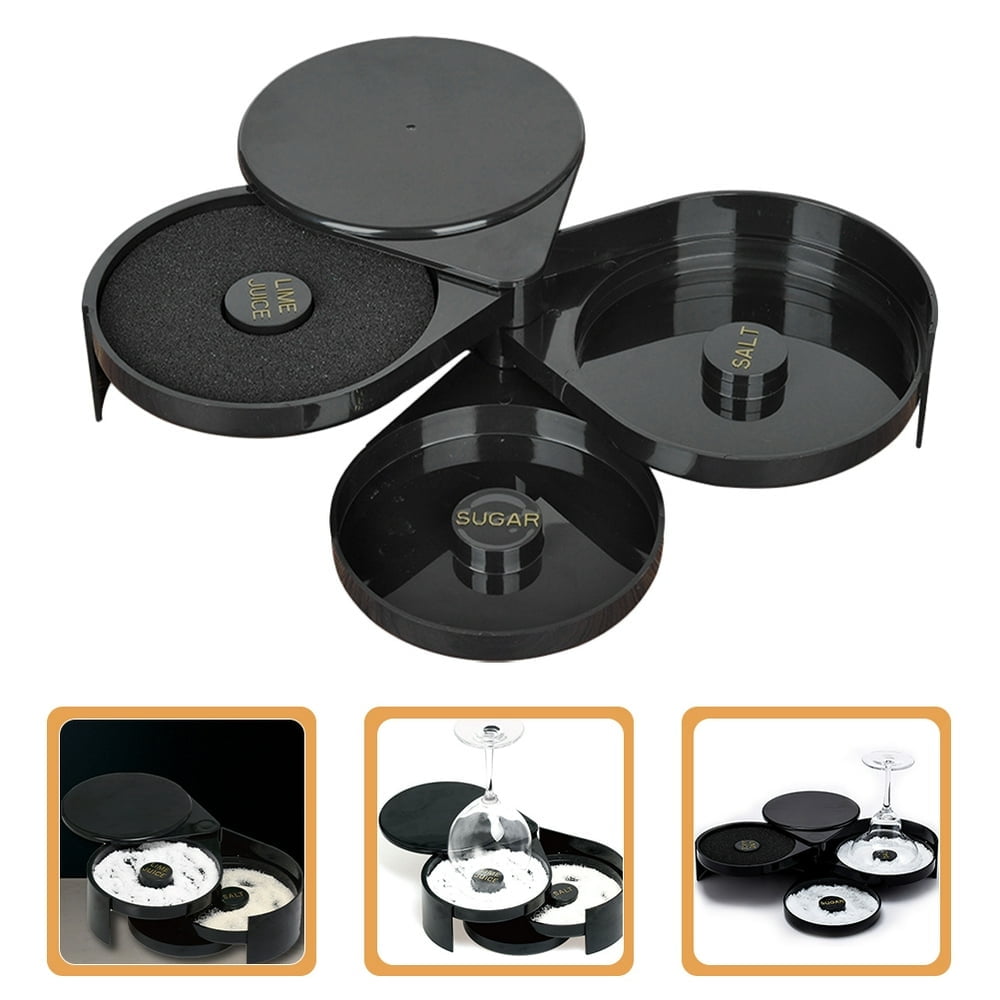 Chok Margarita Bar Glass Rimmer Salt Box & Jewelry Storage - Walmart.com