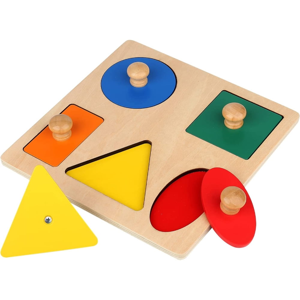 Chok Montessori Baby's First Shape Sorter Shape Puzzle - Puzzle Toddler ...