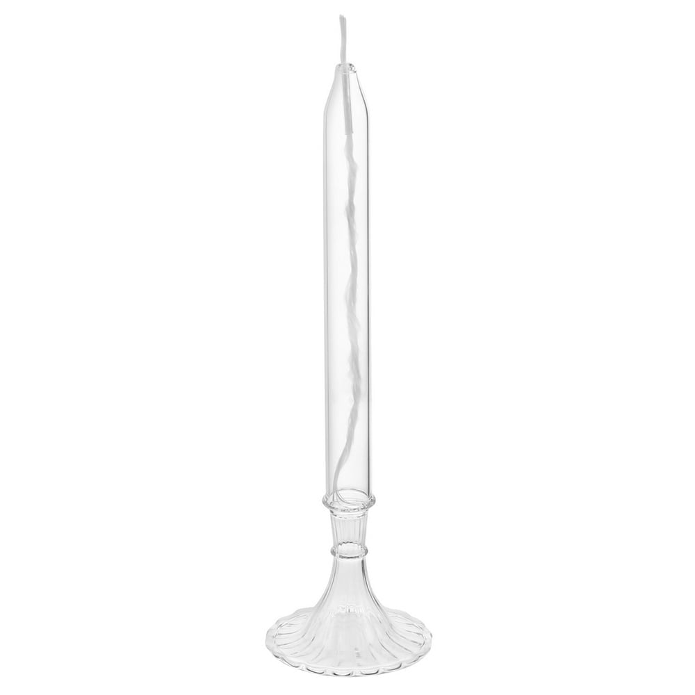 Chok Oil Glass Lamp Candle Pipe Candles Burner Shabbat Burning Paraffin ...