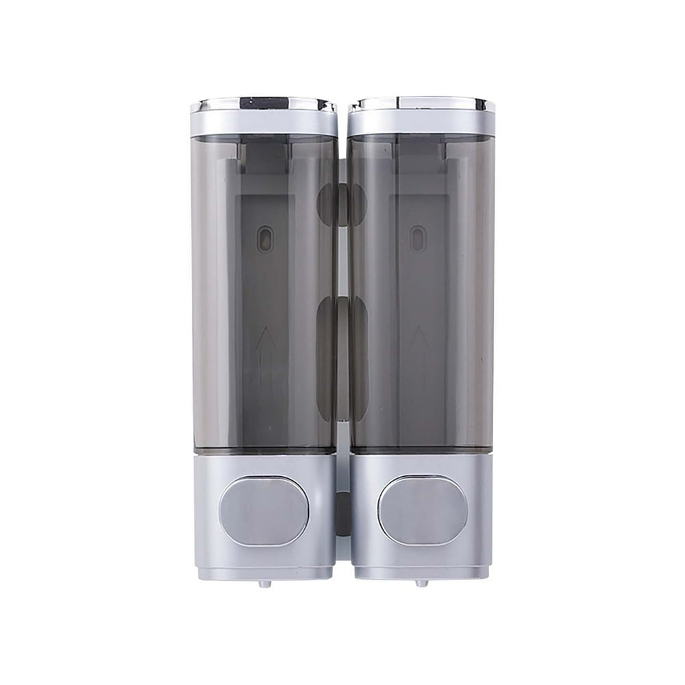 Chok Shower Soap Dispenser Shampoo and Conditioner Dispenser 2 No Drill Wall Mounted Shampoo ...