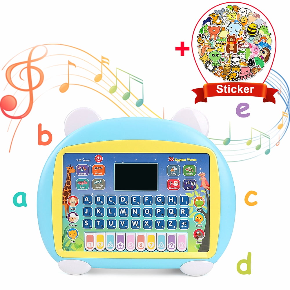 Chok Educational Learning Tablet Toy for 2-3 Years Old, Interactive Toy ...