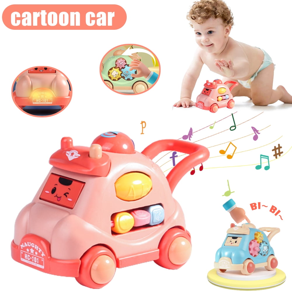 Chok Trolley Inertia Toy Toy Car Press Light Sound Face-changing Car ...