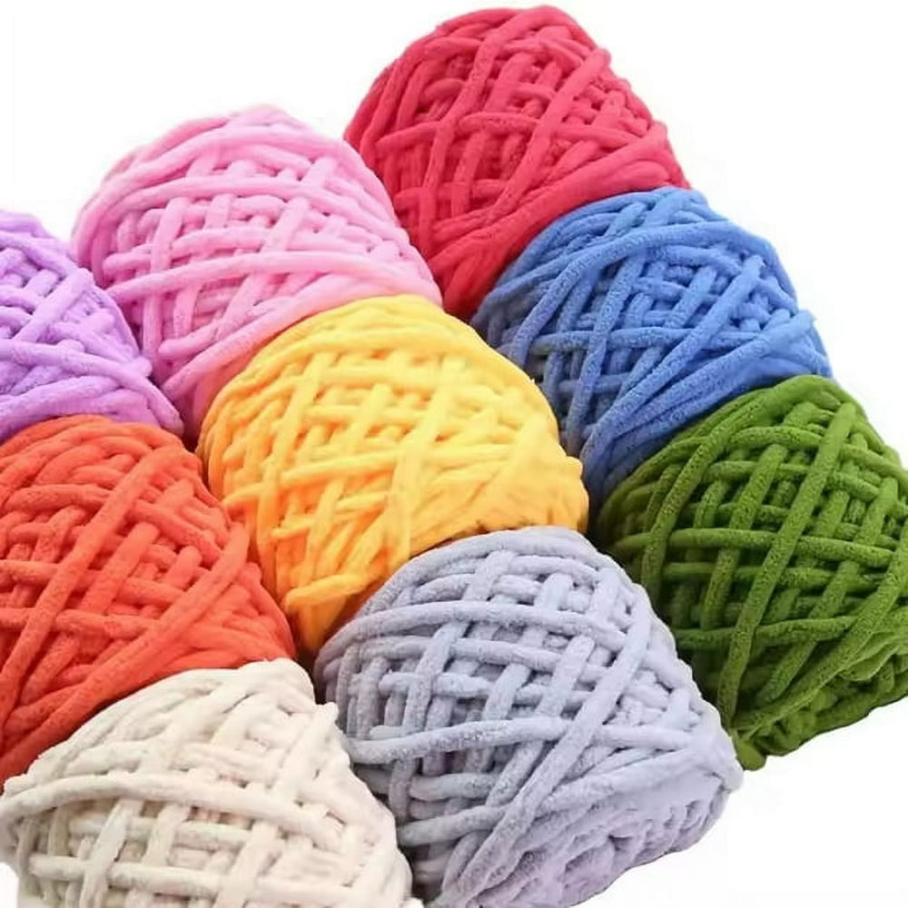 Chok1 Skein Chunky Yarn Super Soft Acrylic Bulky Thick Washable Yarn ...
