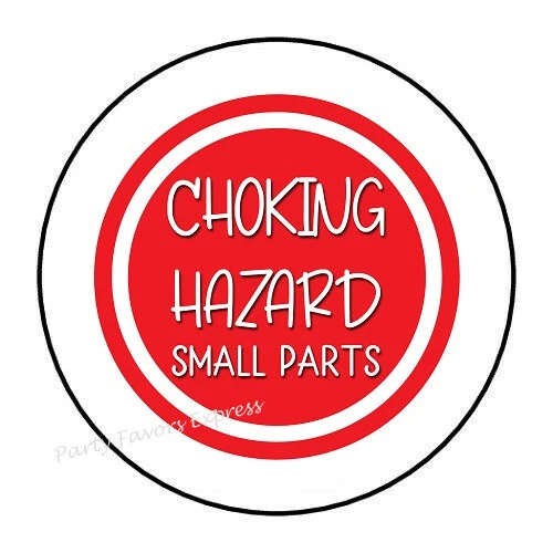 Choking Hazard Small Parts Stickers Phone Decal Water Bottle Stickers ...