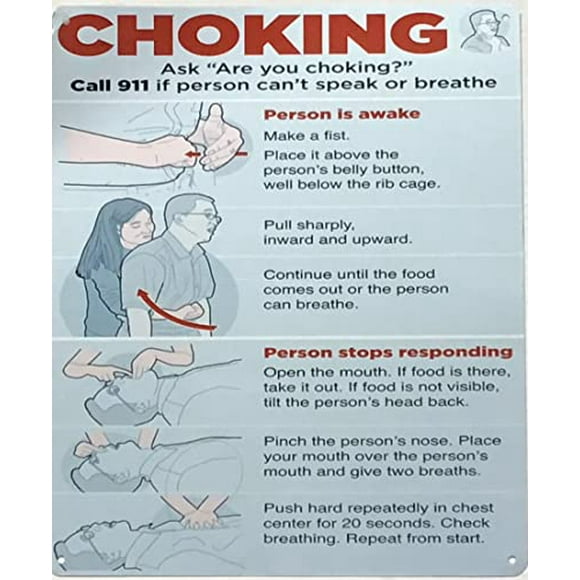Choking Sign