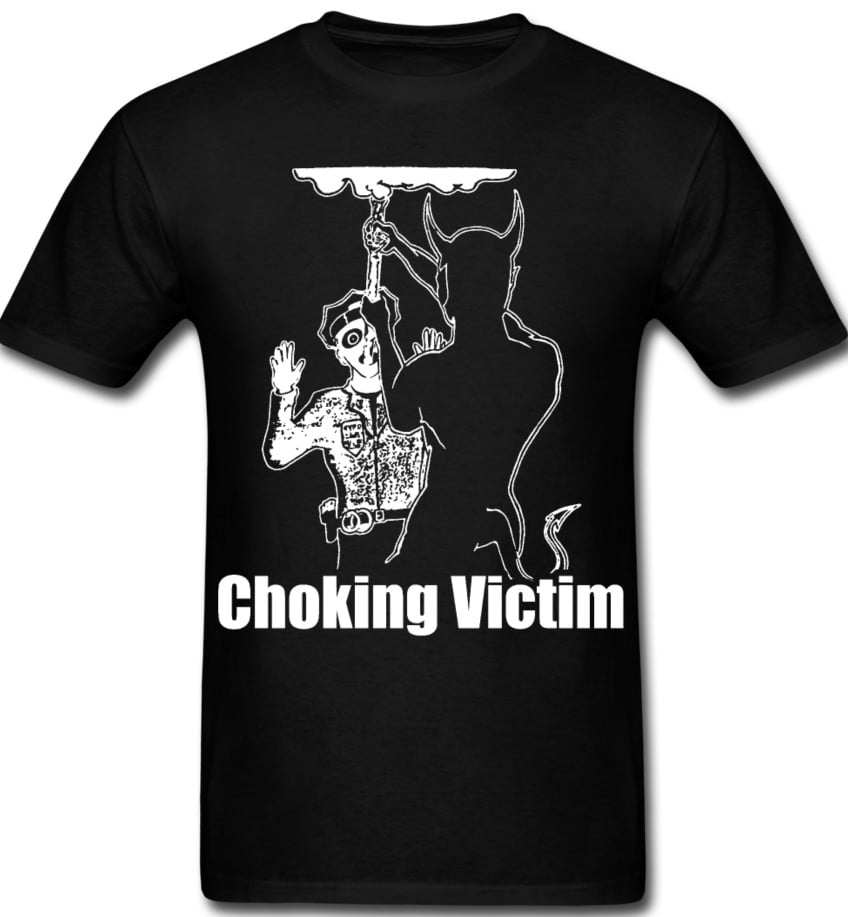 Choking Victim T shirt Hardcore Punk Rock Ska Anarcho - Walmart.com