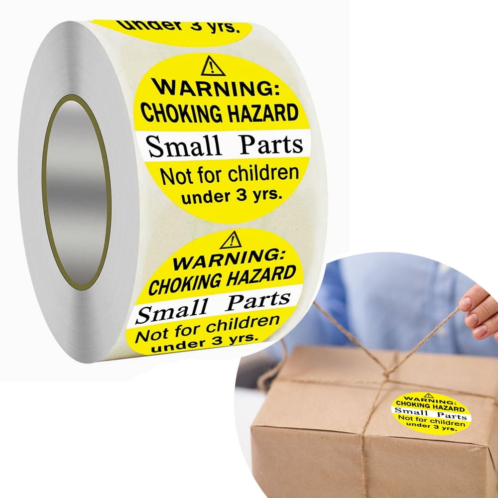 Choking Hazard Label