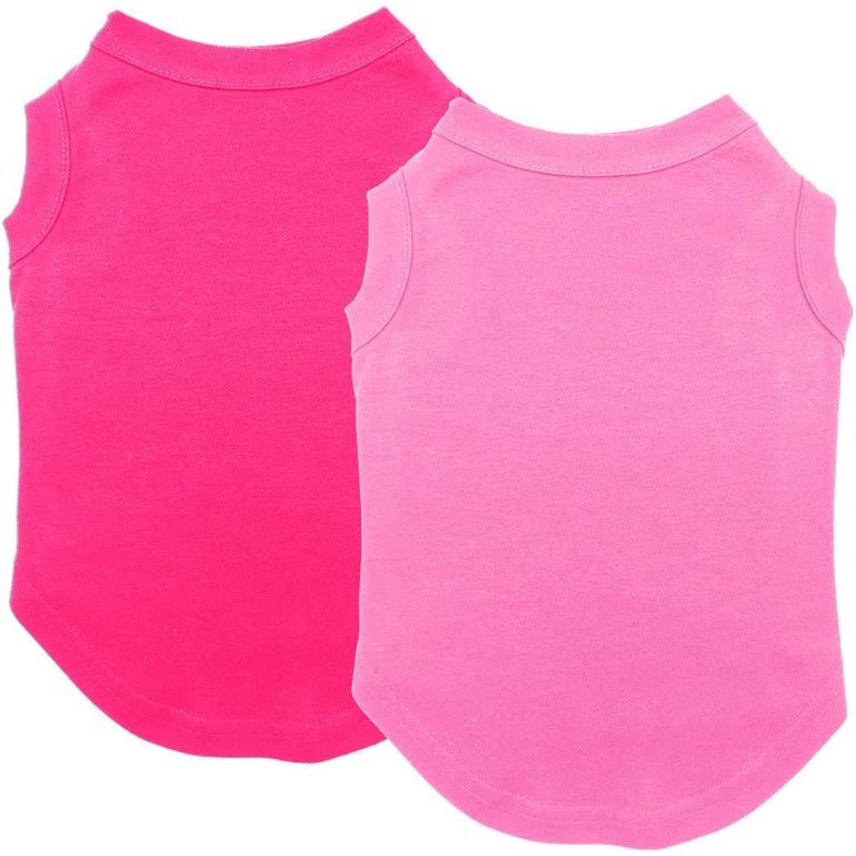 Blank Dog Shirts DOG Clothes Small Dog T Shirt Security Black