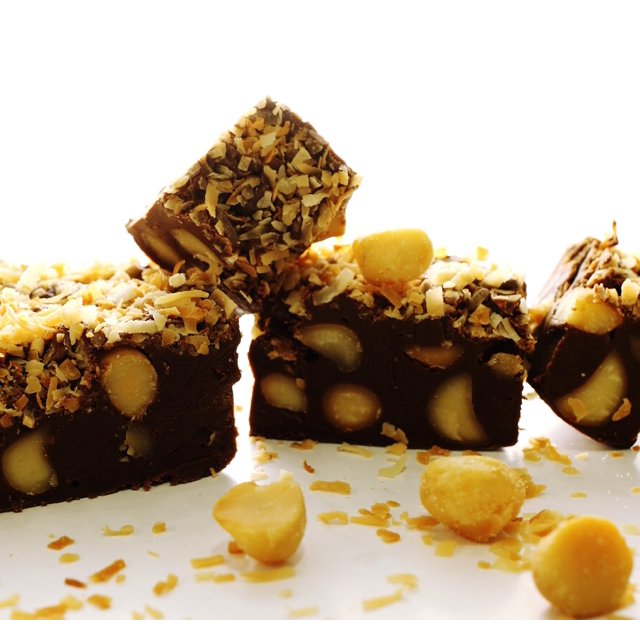 Cholate Toasted nut Macadamia 1 Pound secret recipe rich, pure, creamy ...