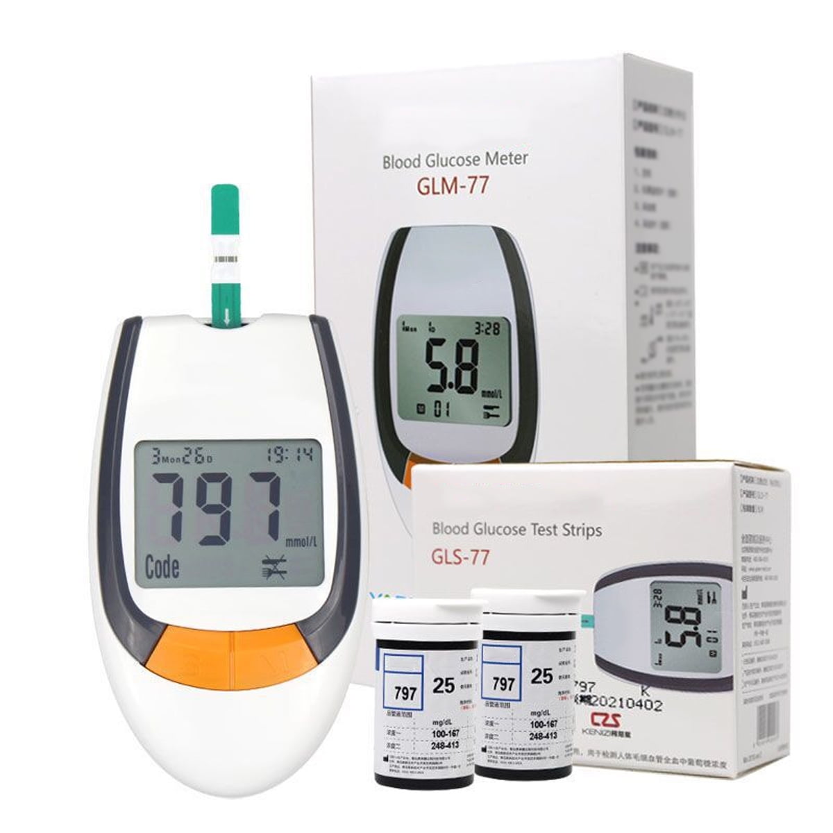 Cholesterol Meter Accurate Reliable Readings 26 Seconds Easy Operation ...