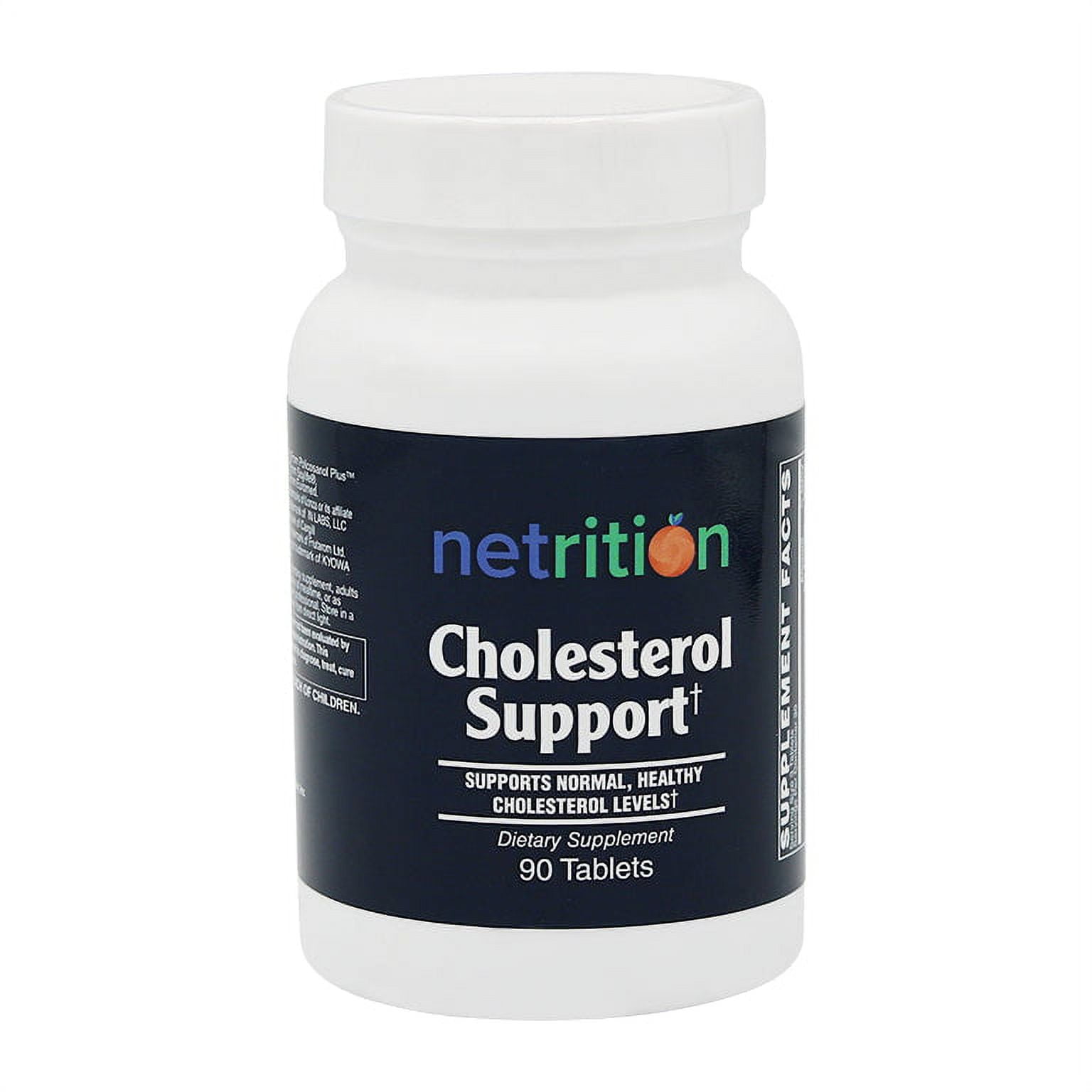 Cholesterol Support Tabs 90's by Netrition - Walmart Business Supplies