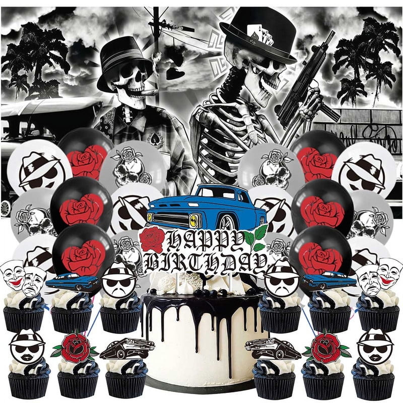 Cholo Party Decor Decorations Birthday Set for Kids Supplies Kit Latex ...