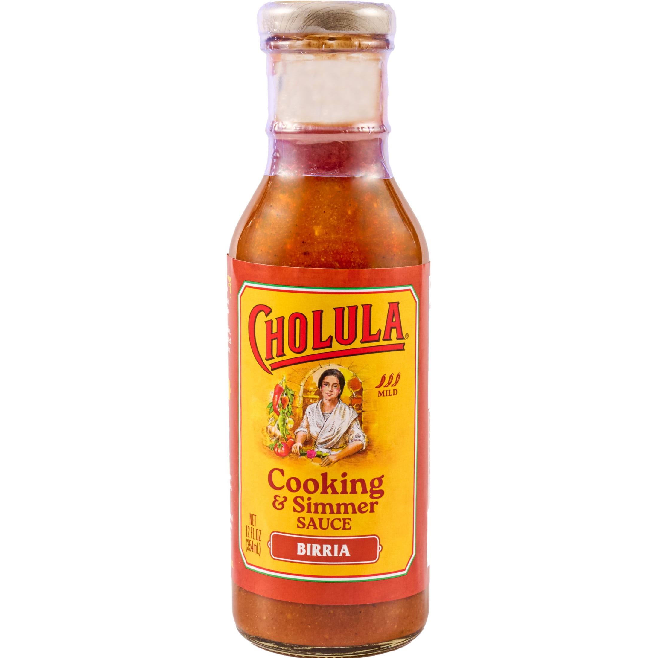 Cholula Birria Cooking & Simmer Sauce, 12 fl oz Bottle - Walmart.com