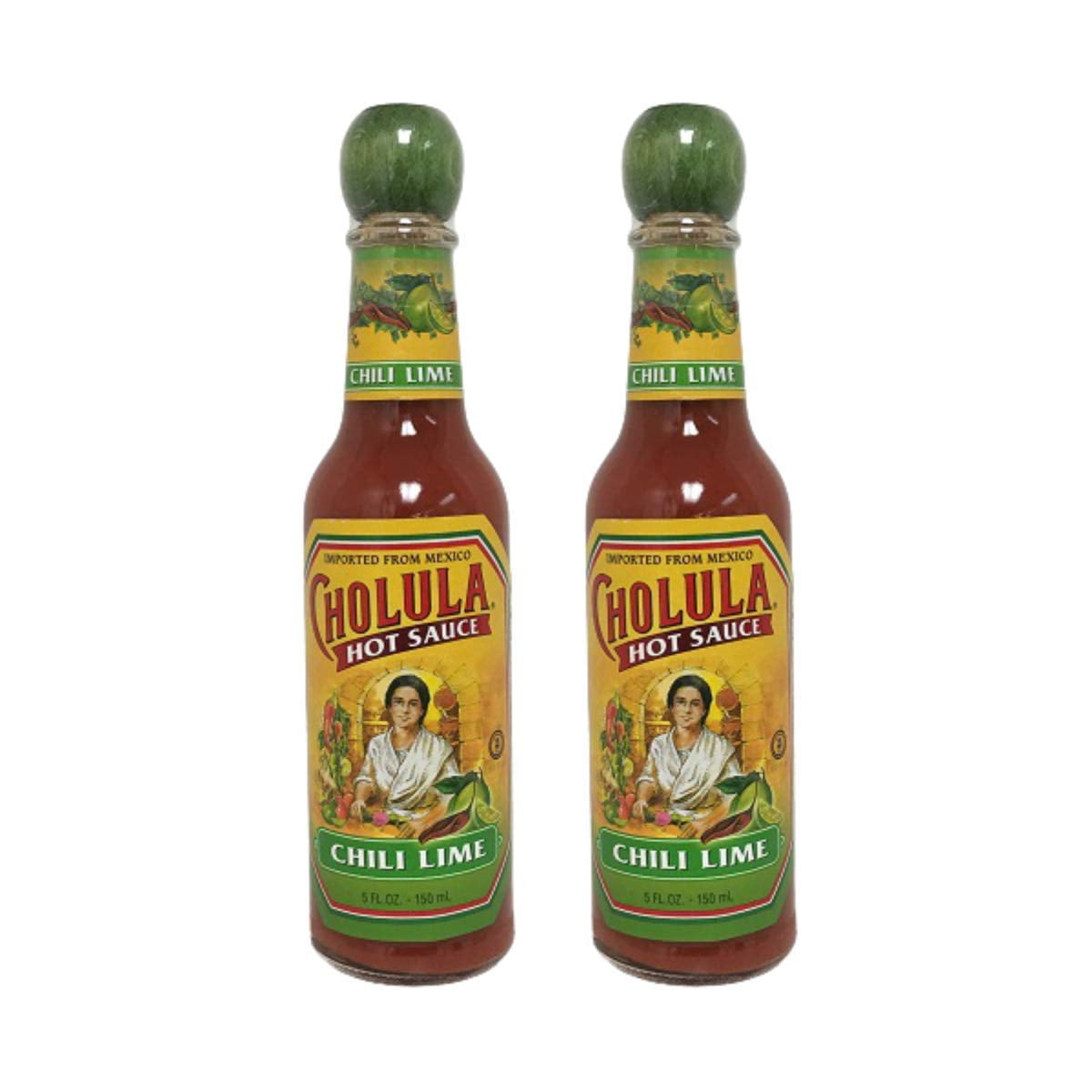 Cholula Chili Lime Hot Sauce, 5 OZ, Pack of 6 - Walmart.com