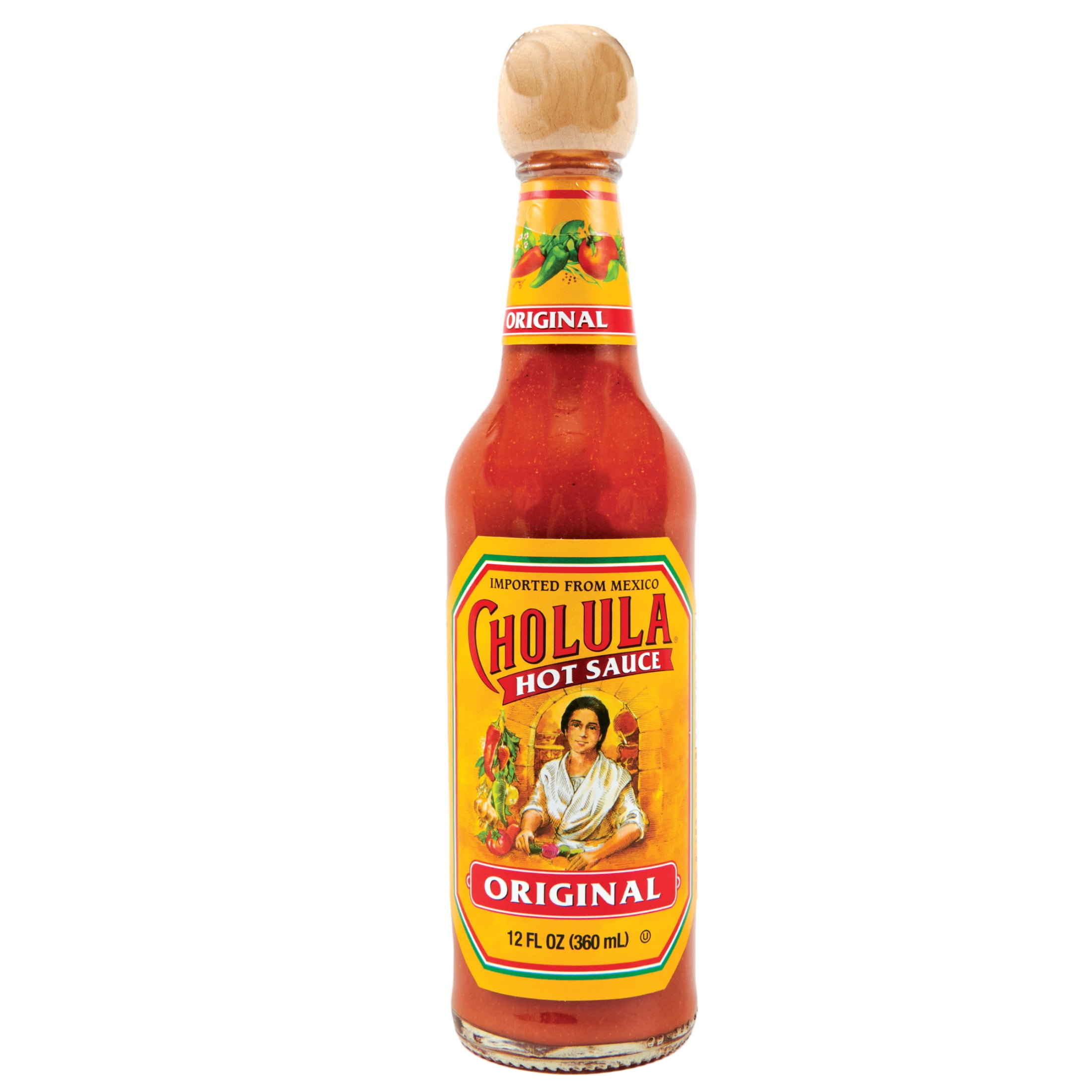 Cholula Original Hot Sauce, Kosher, Authentic Mexican Flavor, Medium ...