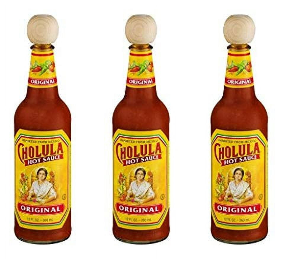 CHOLULA HOT SAUCE ORIGINAL 12OZ (Pack of 3) - Walmart.com
