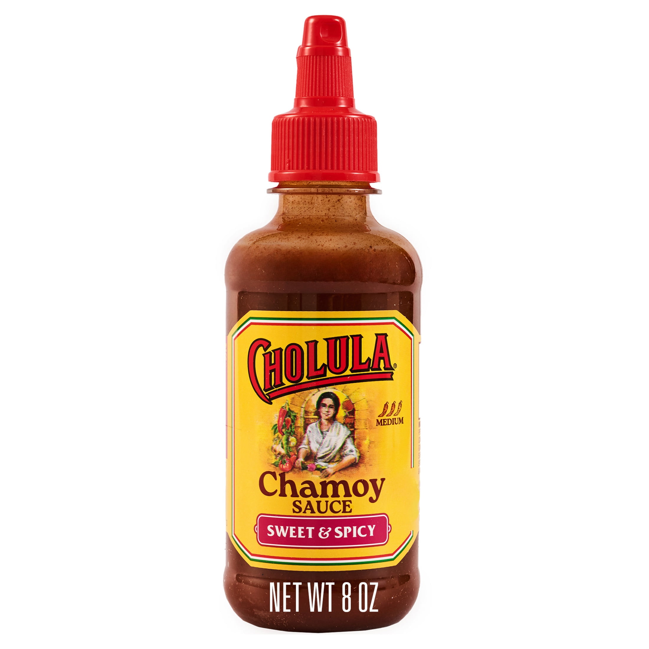 Cholula Sweet & Spicy Chamoy Sauce, 8.0 fl oz Bottle - Walmart.com