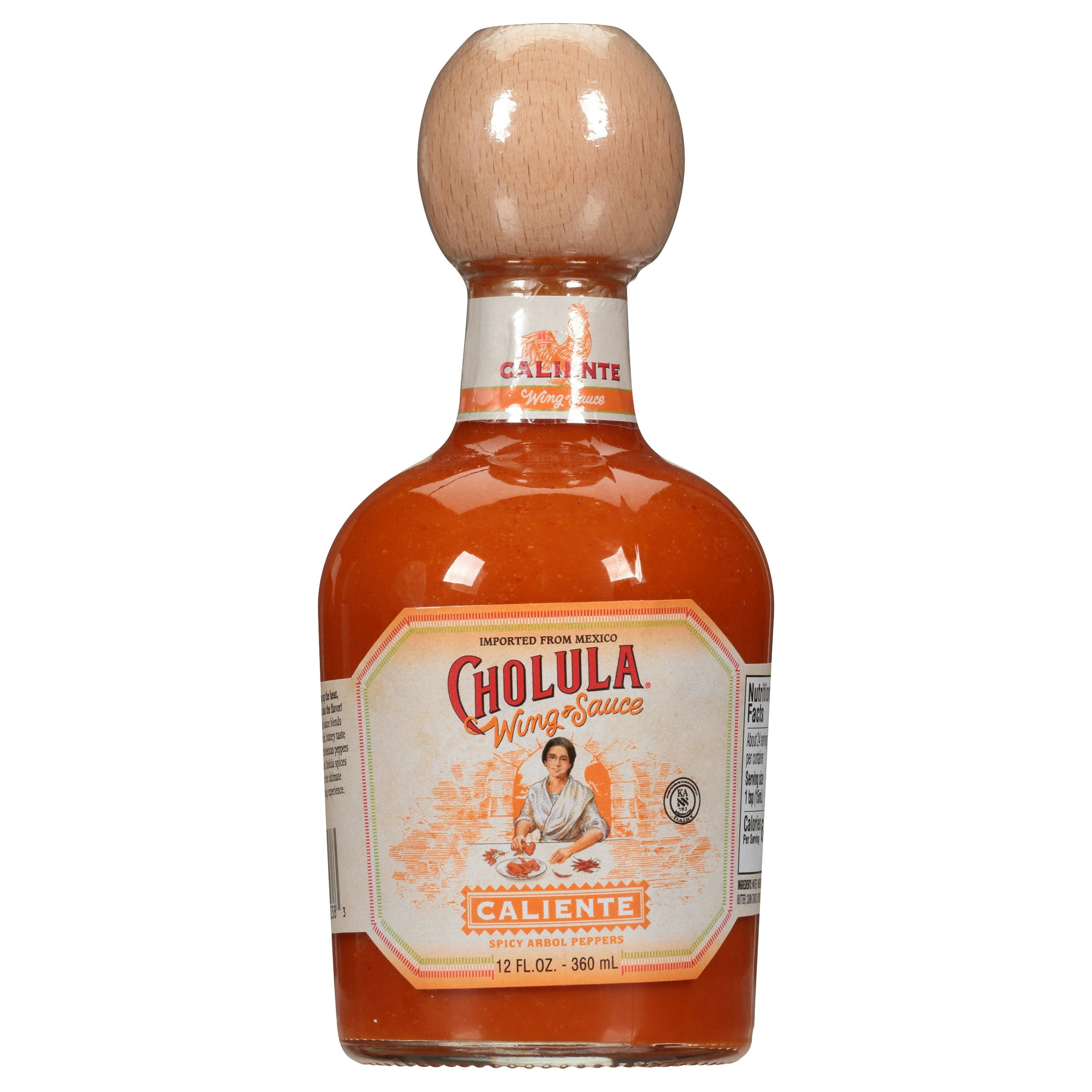 Cholula Wing Sauce Caliente 12 fl oz (Pack Of 8) - Walmart.com