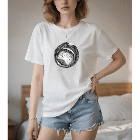 Chomp Mallow Candy Funny Sweet Cartoon Holiday Graphic Design Unisex T ...