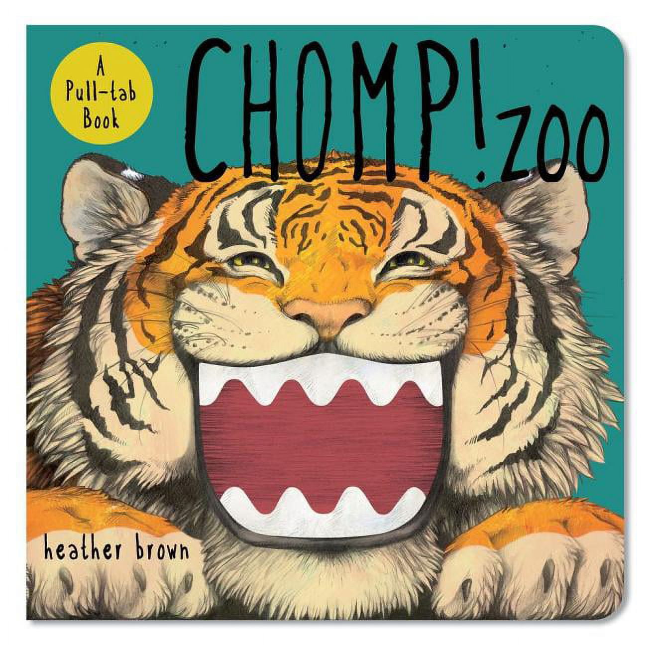 Chomp! Zoo : A Pull-tab Book (Board book) - Walmart.com