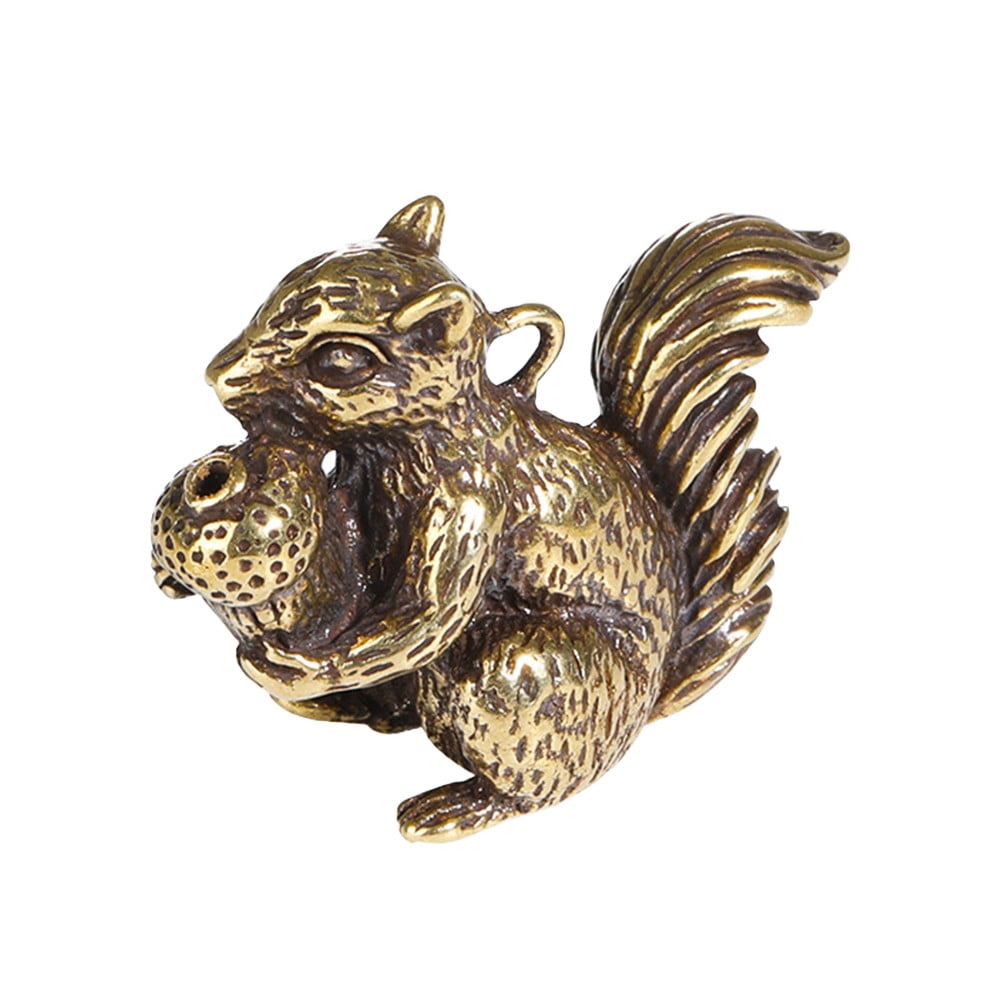 Chomper the Woodland Squirrel Outdoor Garden Statue, Small Squirrel ...