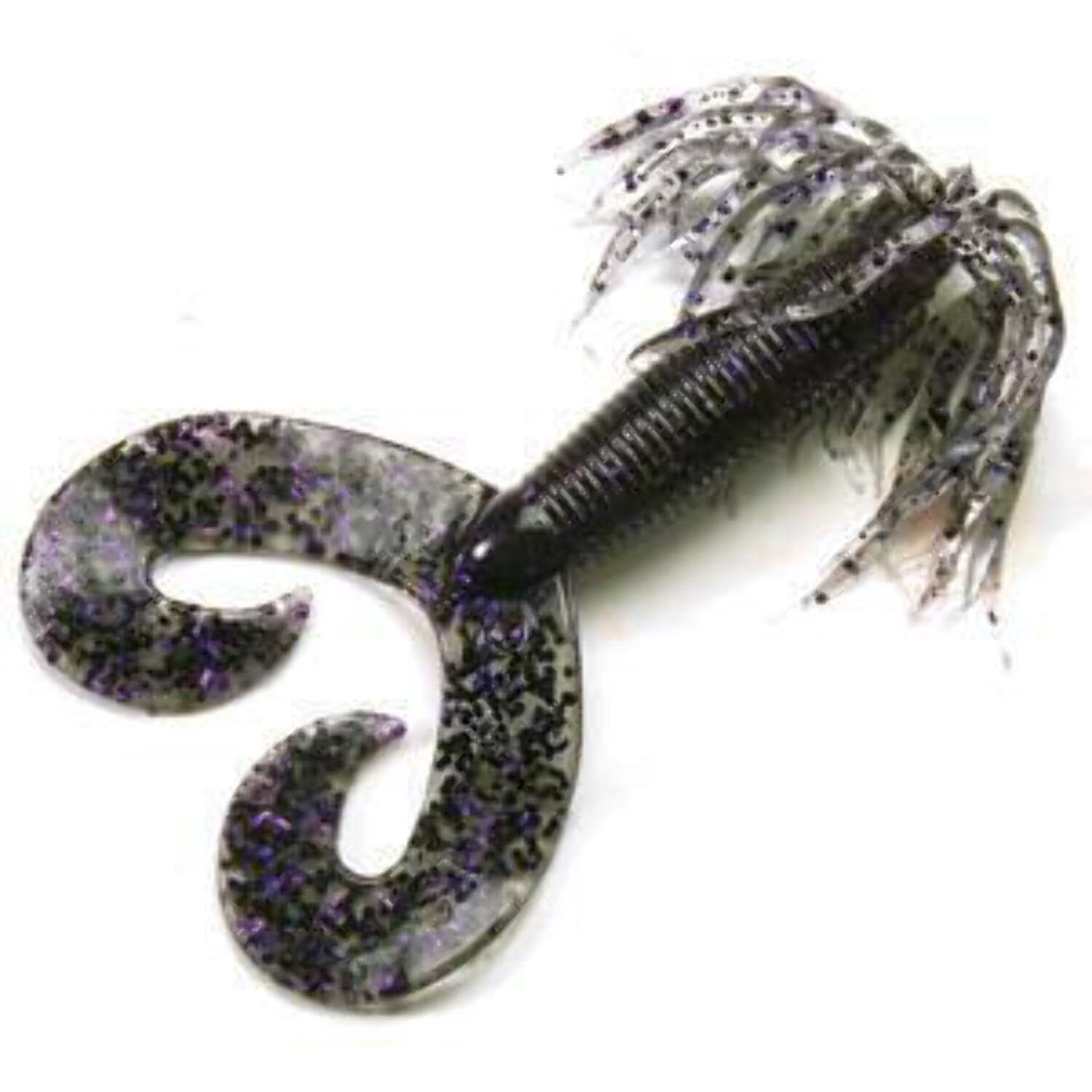 Chompers Skirted Twin Tail Grubs (10 Pk) - Walmart.com