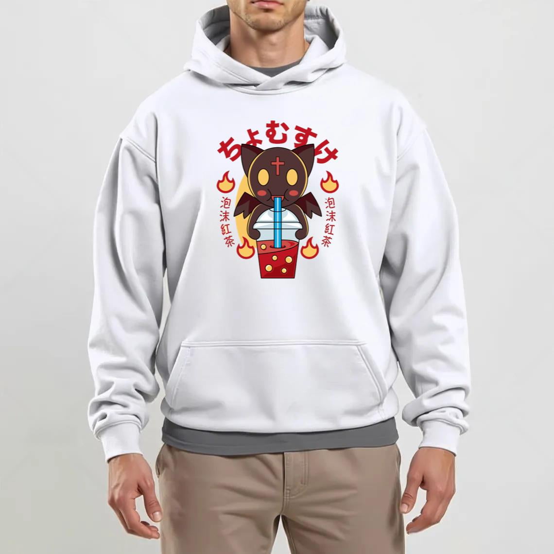 Chomusuke Bubble Tea Cute Anime Cat and Boba Lover Vibe T-Shirt ...