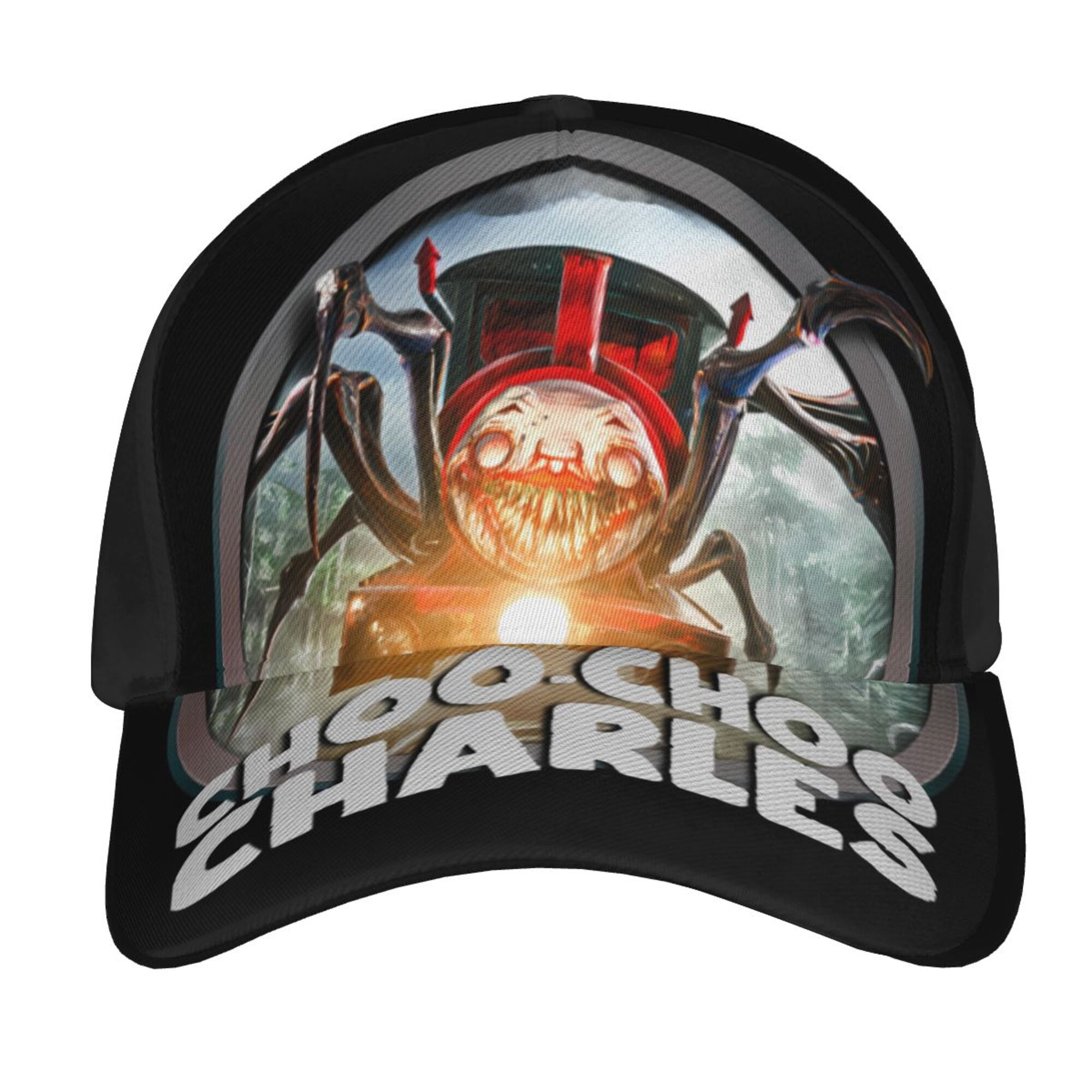 Choo-Choo Charles Baseball Hat Hip Hop Caps Sun Hat Outdoor Trucker Hat ...