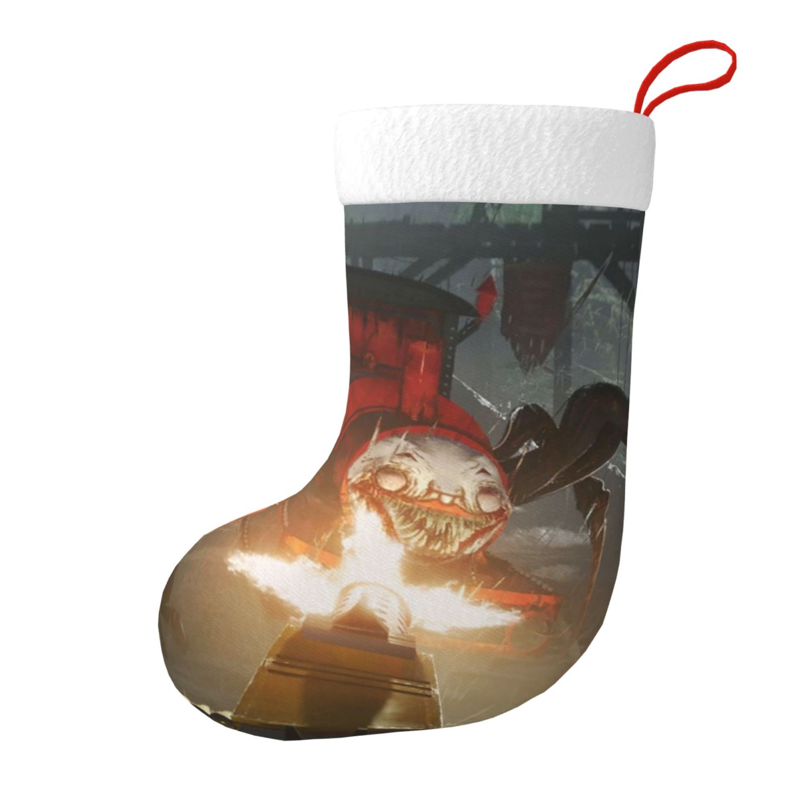 Choo-Choo Charles Christmas Stocking, Novelty Xmas Stocking, Large ...