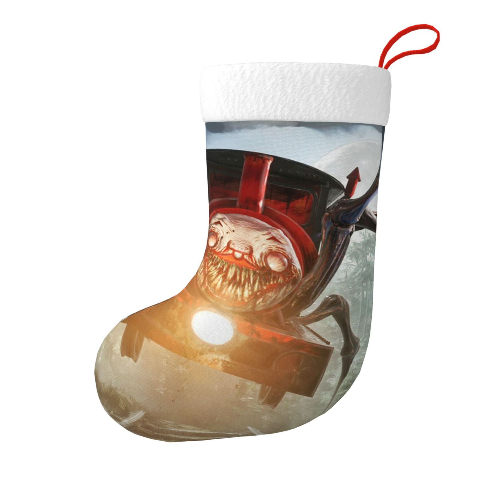 Choo-Choo Charles Christmas Stocking, Novelty Xmas Stocking, Large ...
