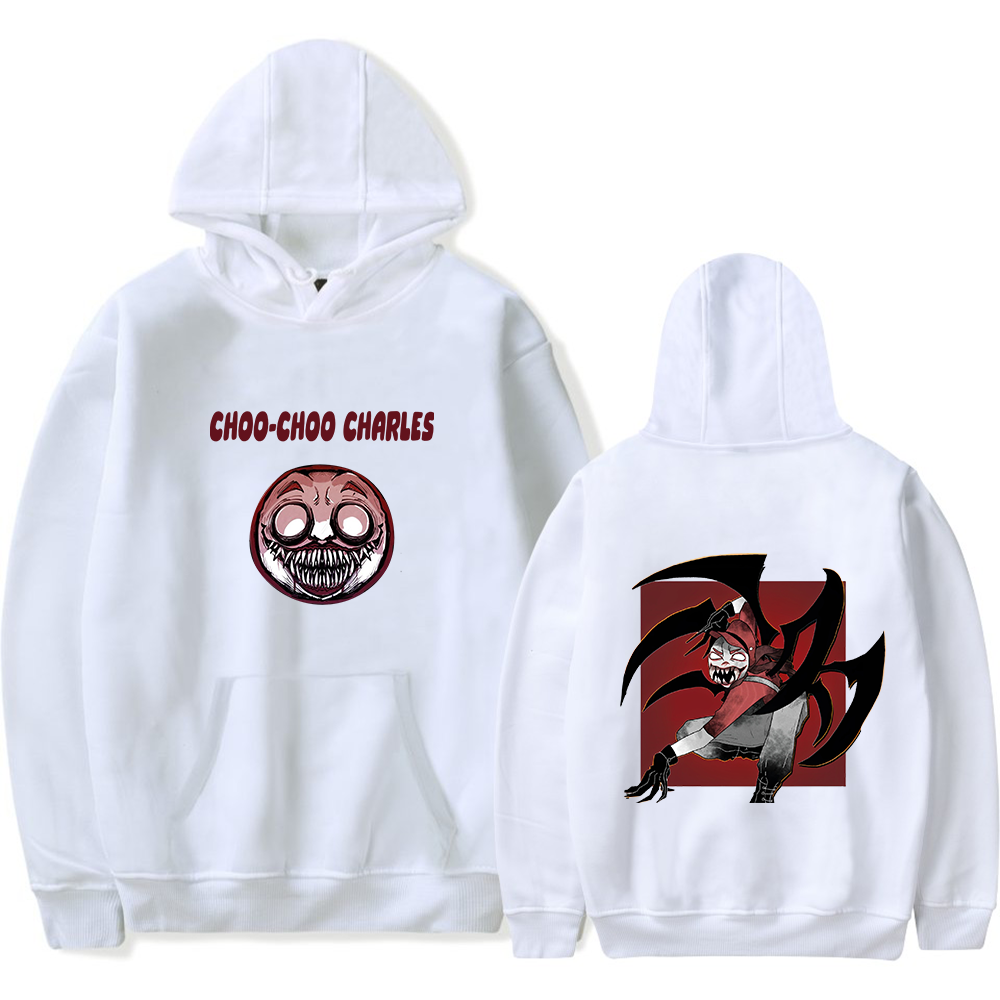 Choo-Choo Charles Merch Hoodies Long Sleeve Computer Game Merch Fashion ...