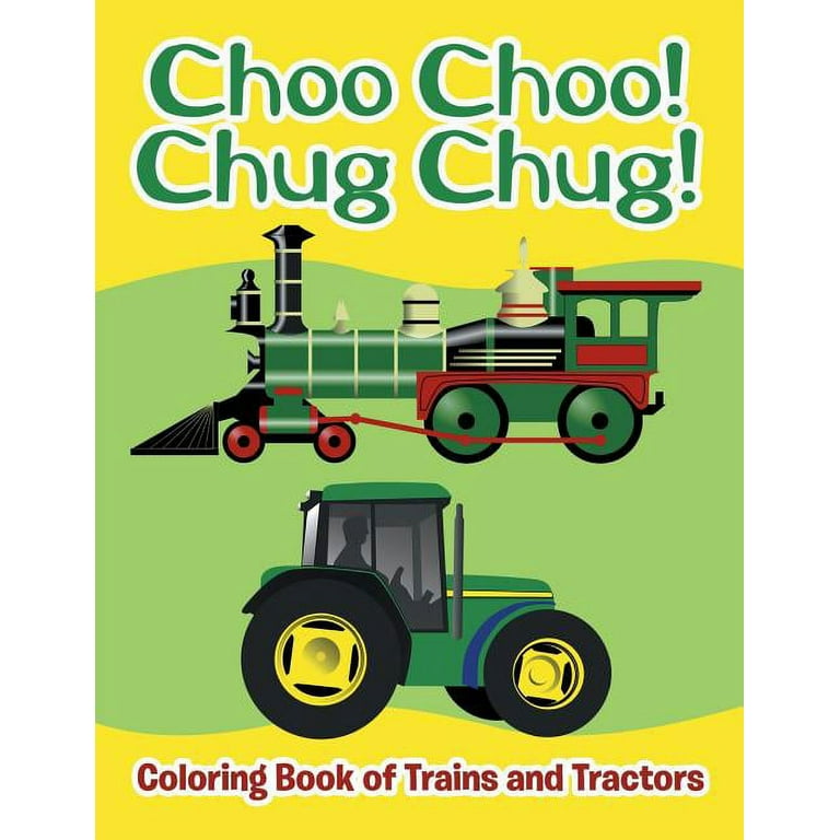 choo choo train coloring book