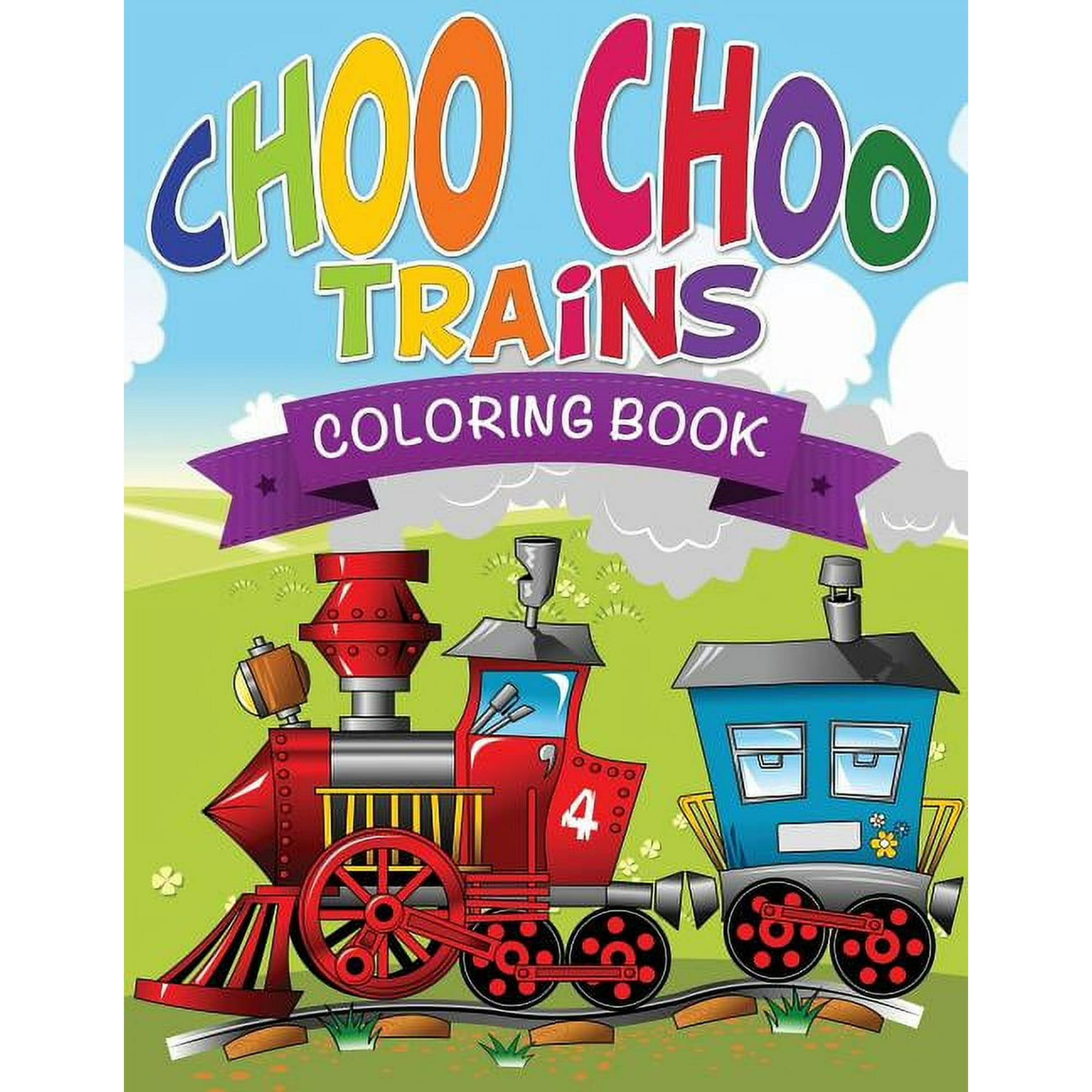 Choo Choo Train Coloring Pages