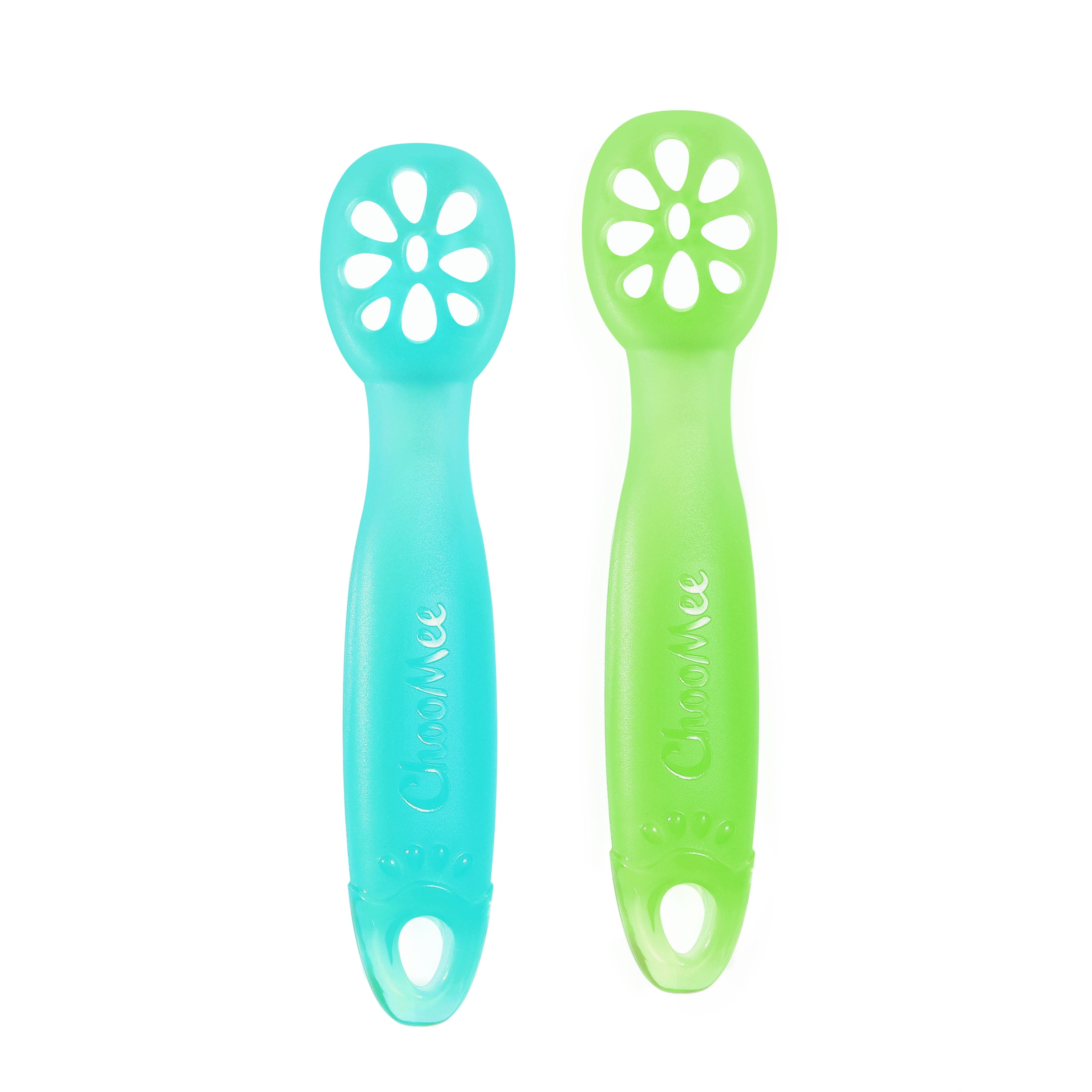 ChooMee FlexiDip Matte Solid Silicone Spoon (2 Count) - Walmart.com