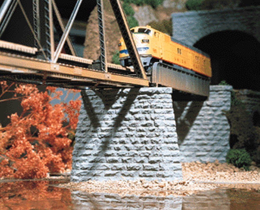 Chooch Enterprises - Cut Stone Bridge Pier HO - Walmart.com
