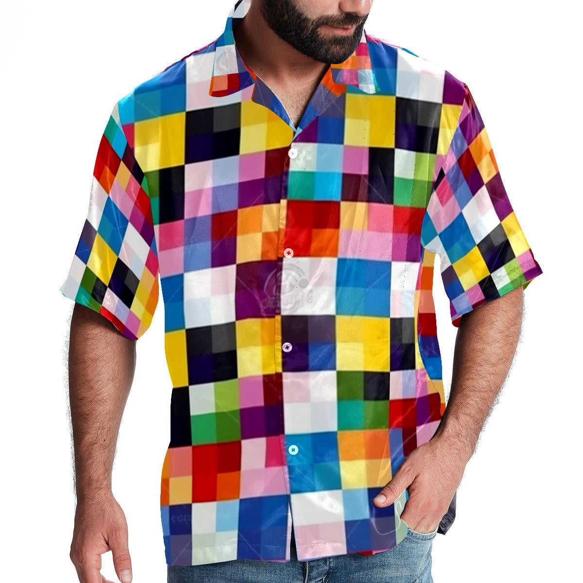 Chooh Artot Mens Shirt Short Sleeve Casual Button Down Shirts Sizes S ...