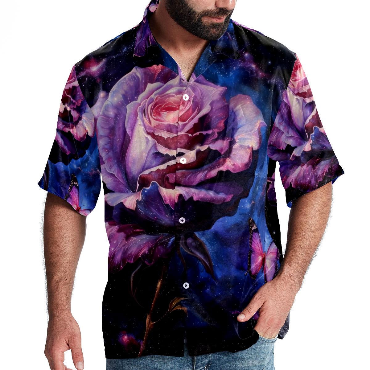 Chooh Artot Mens Shirt Short Sleeve Casual Button Up Shirts Sizes S-3XL ...