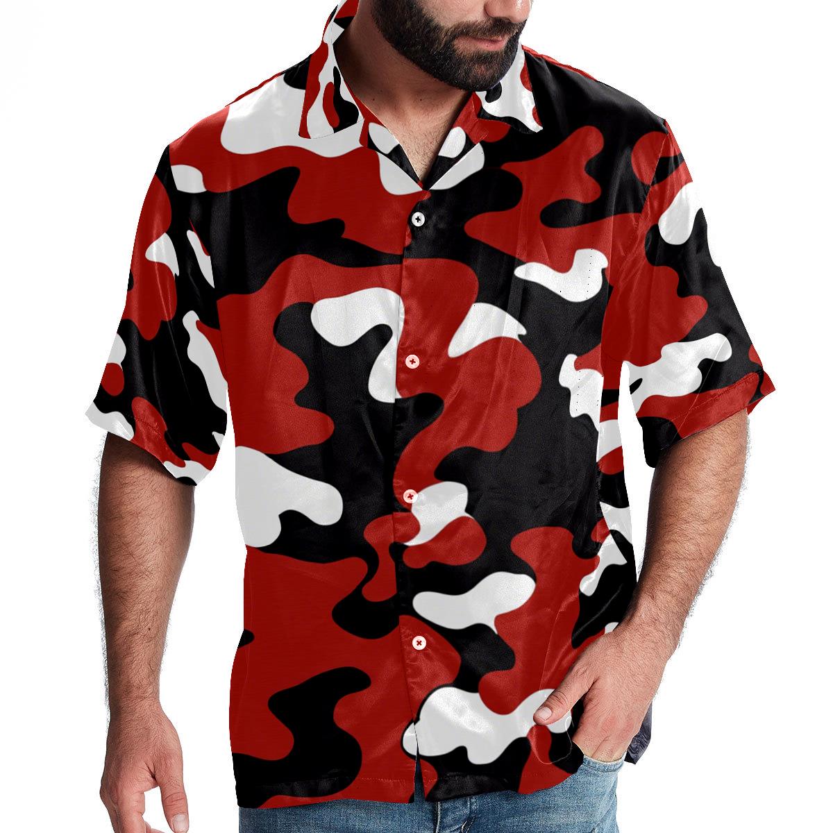 Chooh Artot Mens Shirt Short Sleeve Casual Button Up Shirts Sizes S-3XL ...