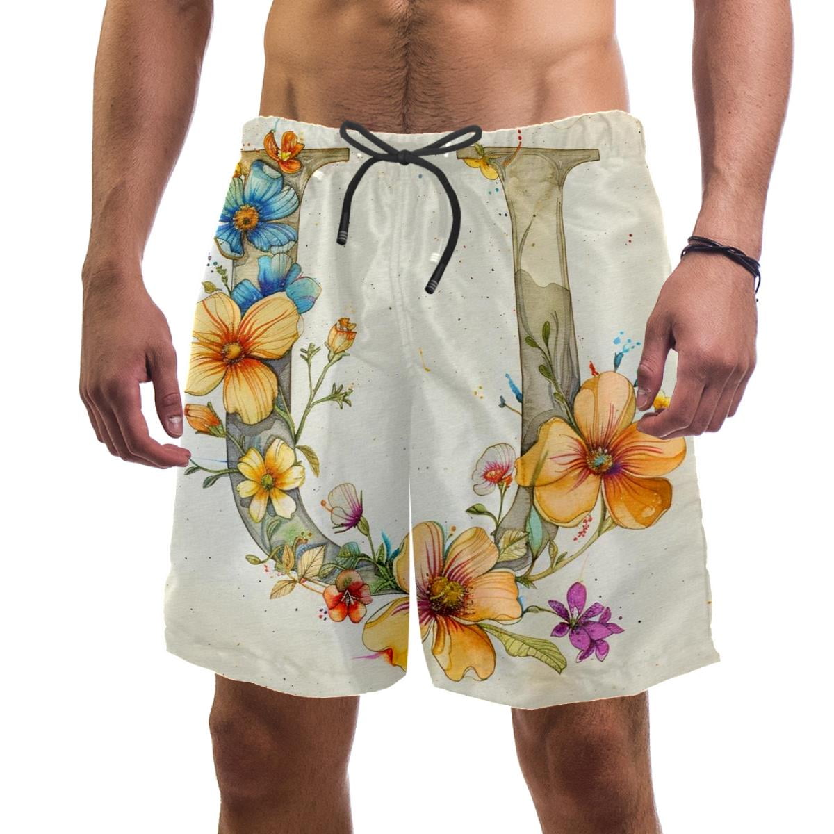 Chooh Artot Mens Swim Trunks Quick Dry Beach Shorts Board Shorts Mesh ...