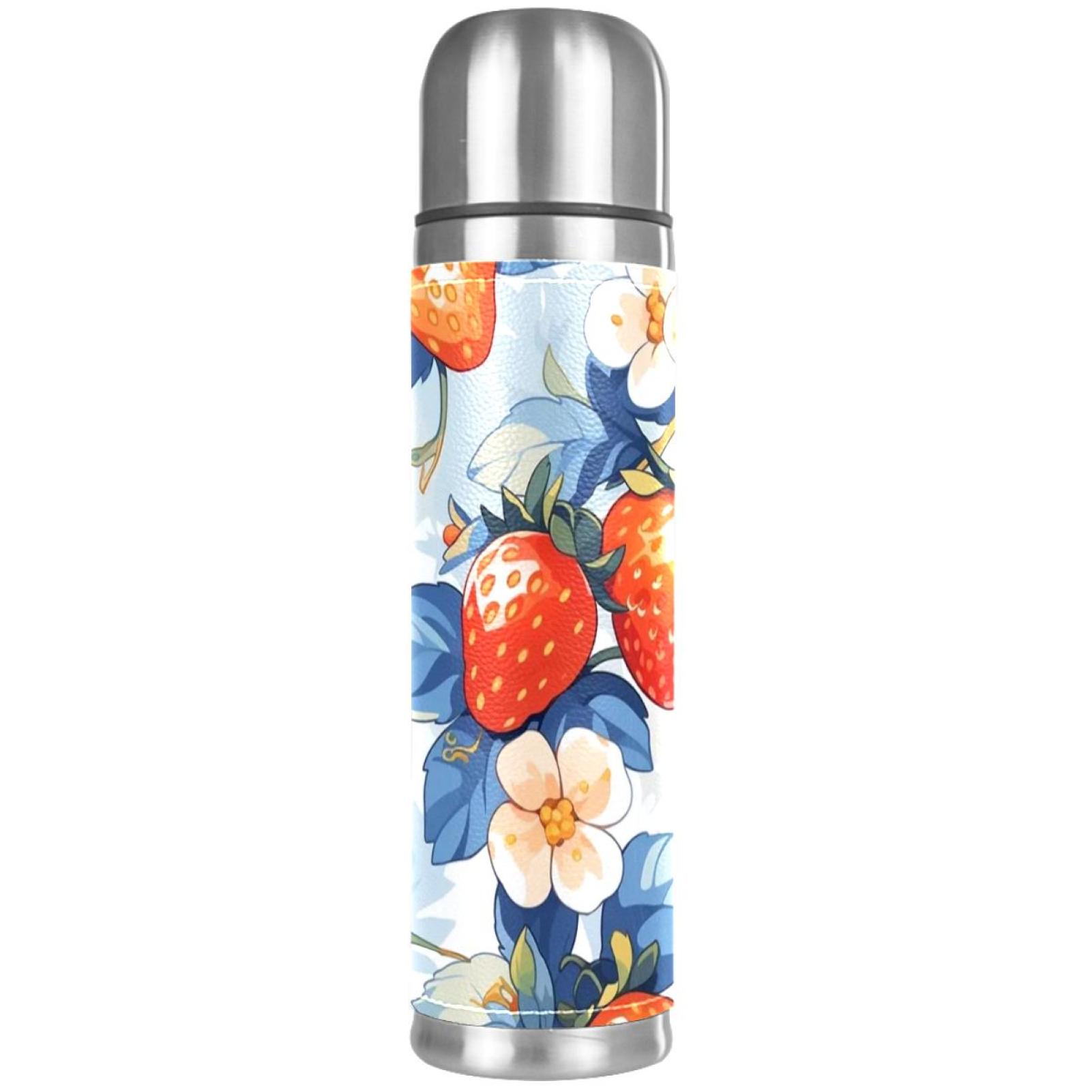 Chooh Artot Stainless Steel Vacuum Insulated Bottle Colorful Fruits, 18 ...