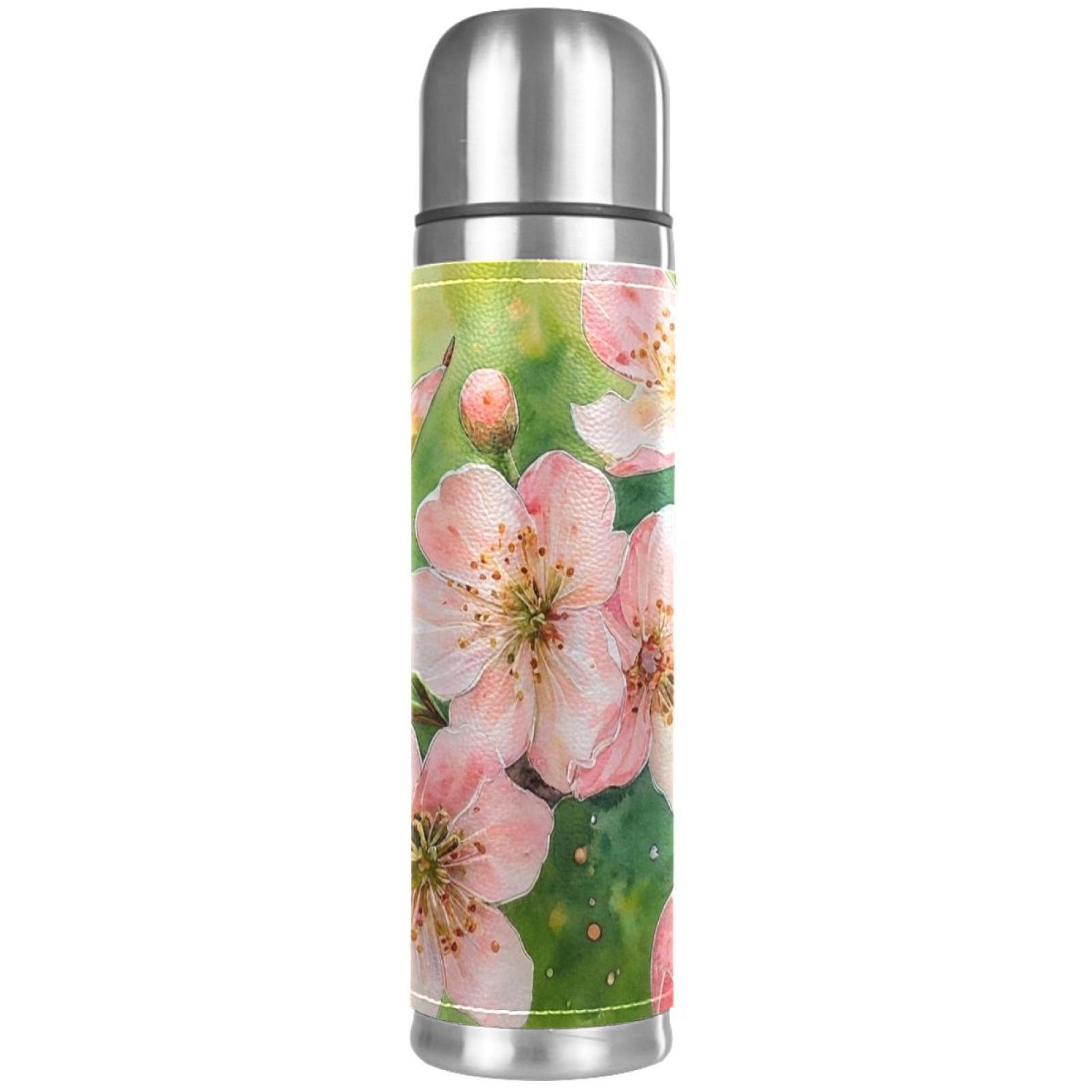 Chooh Artot Stainless Steel Vacuum Insulated Bottle Peach Blossom, 18 ...