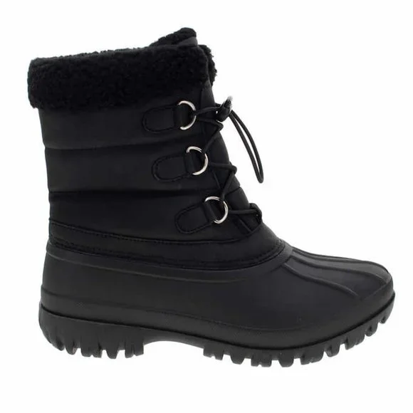 Chooka Women's Snow Boots Water-Repellent Cold Weather Drawstring Boots ...