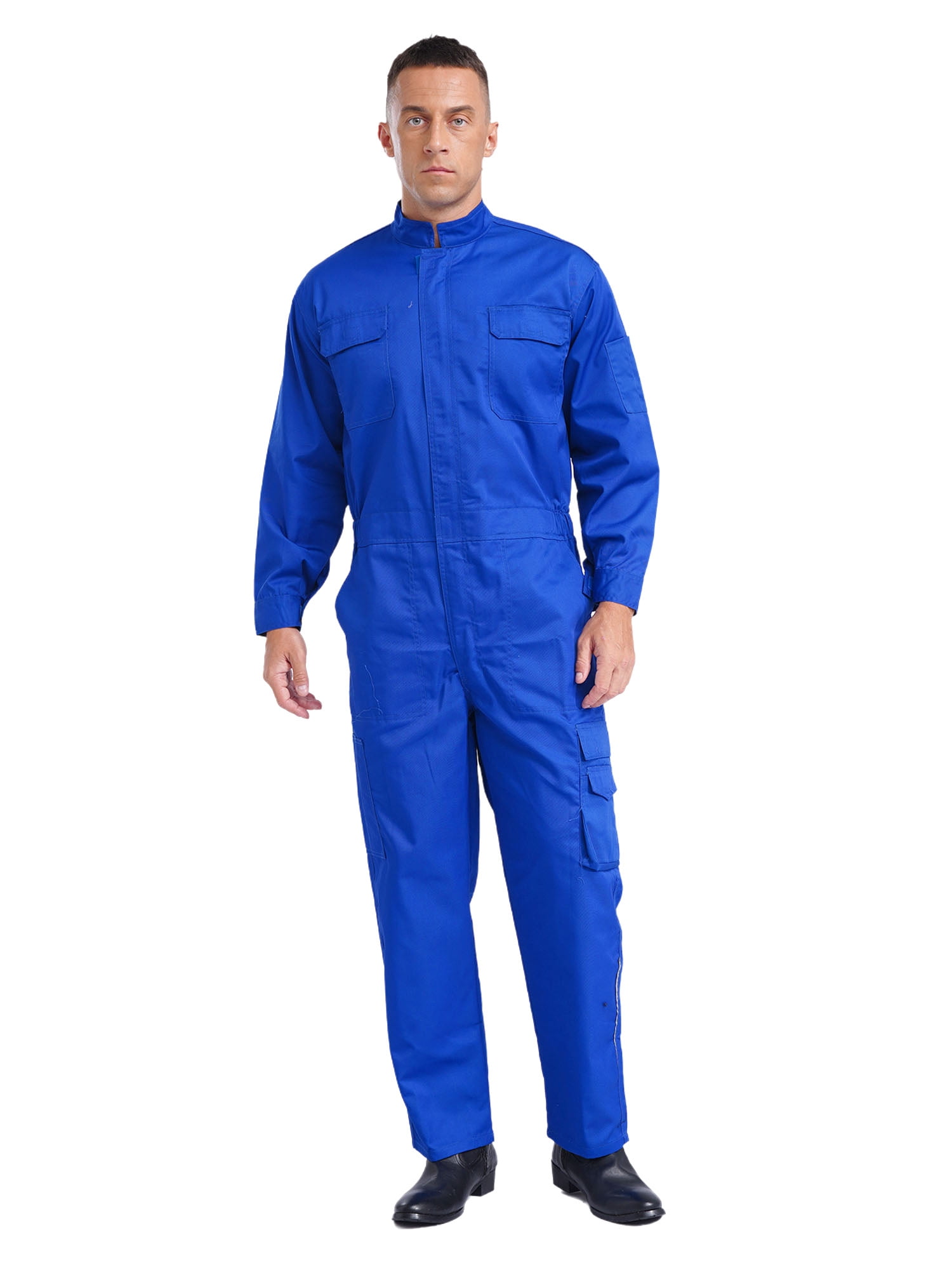Choomomo Men's One Piece Long Sleeve Mechanics Workwear Stylish Work ...
