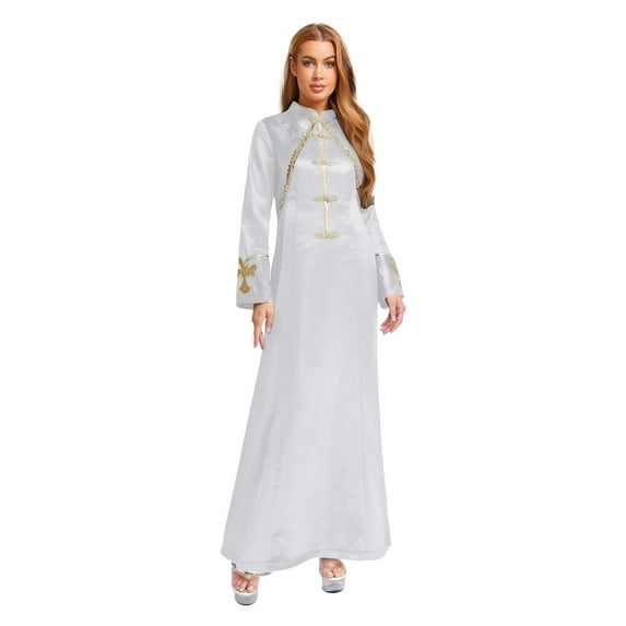Choomomo Women's Cassock Church Clergy Dress Long Choir Robe Minister ...